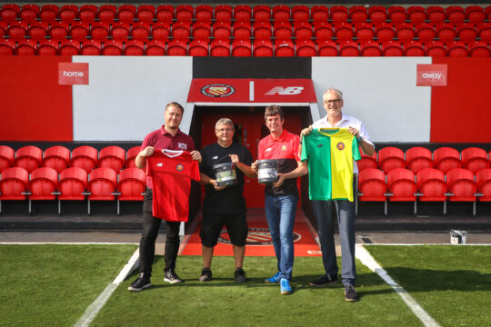 Painting the Ground Red - New partnership for HMG and FC United of ...