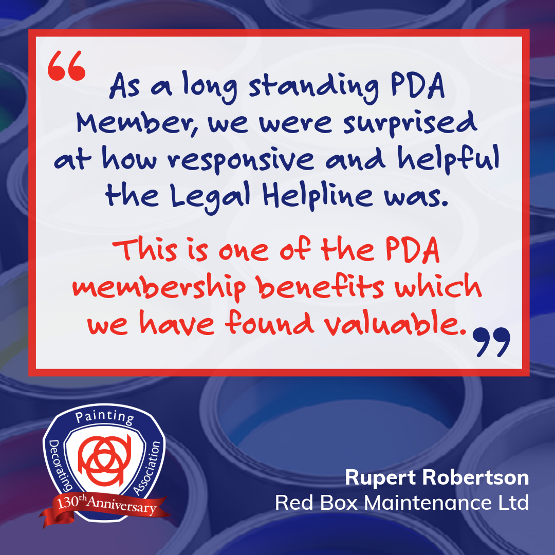 What are PDA Members saying... - Painting and Decorating Association
