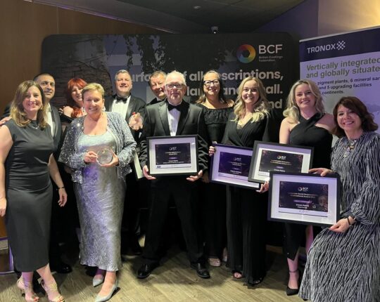Crown Paints wins big at British Coatings Federation Awards - Painting ...