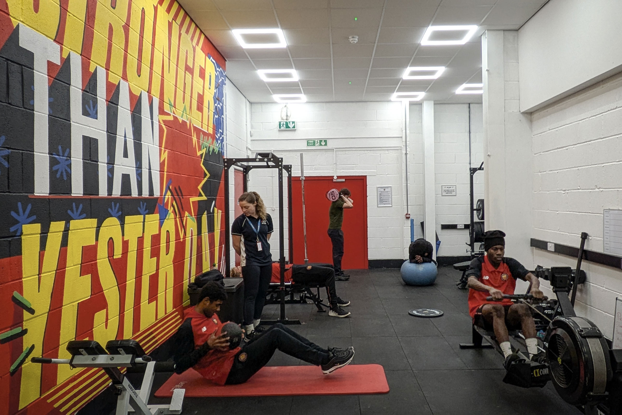 HMG Paints Supports Local Partnership with FC United’s Community Gym ...