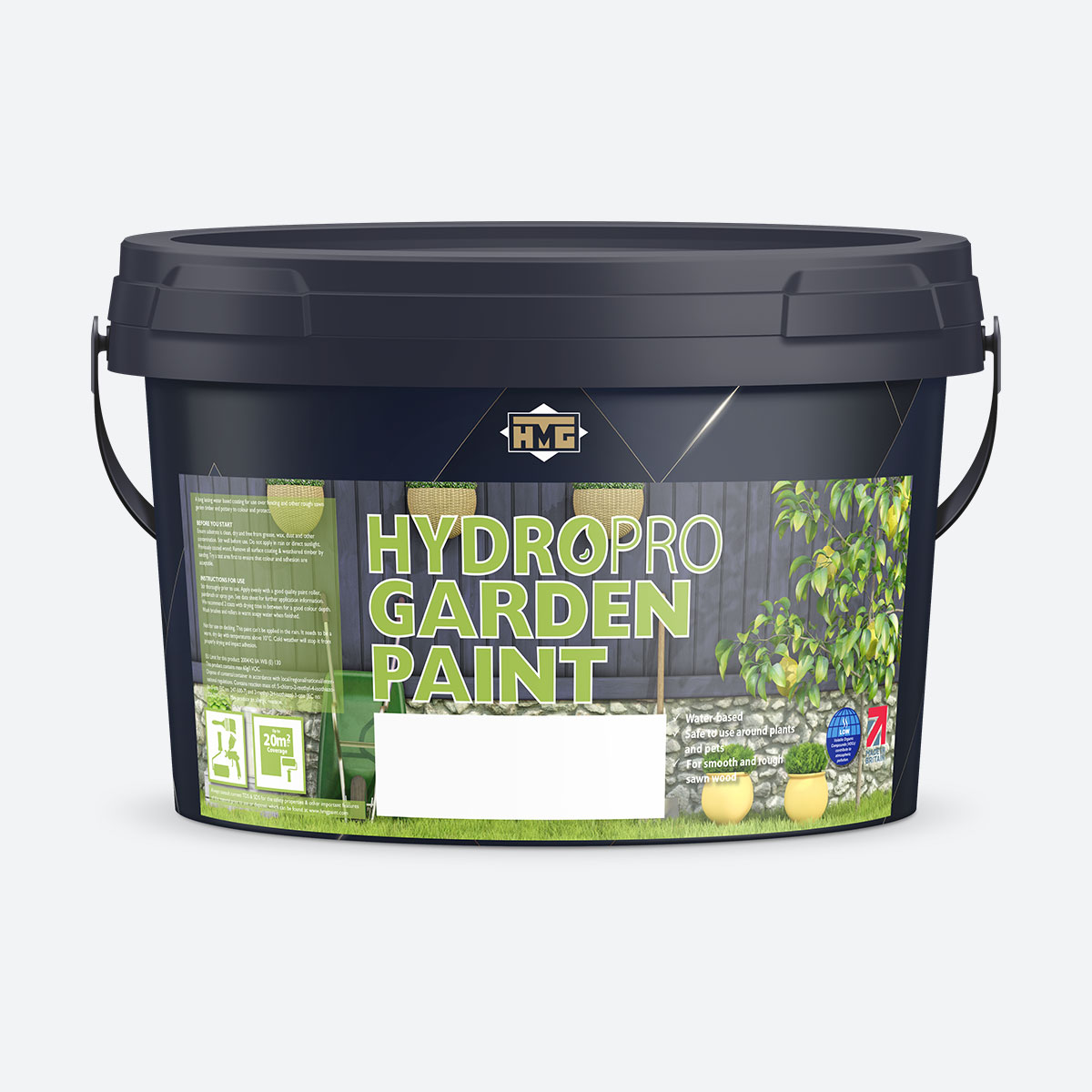 HMG Paints Introduce New 2.5L HydroPro Garden Paint Tins - Painting and ...