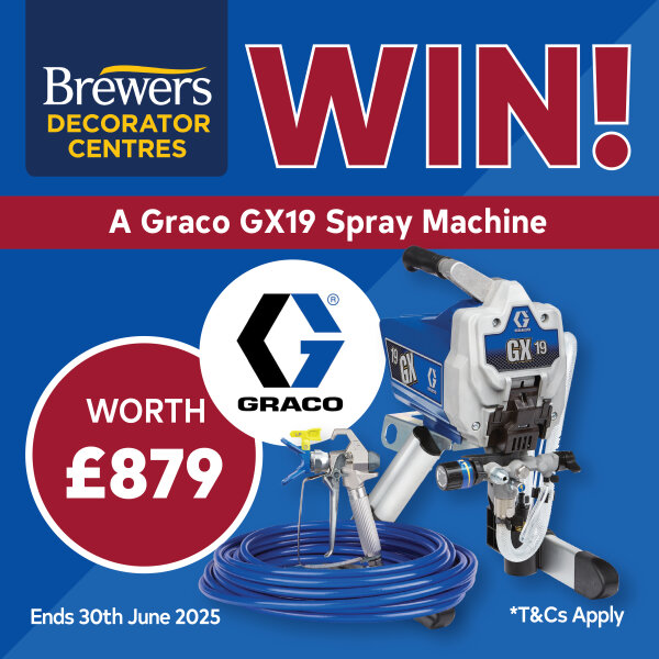 WIN! A Graco GX19 Spray Machine - Painting and Decorating Association