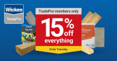 Wickes TradePro Members: 15% off everything - Painting and Decorating ...
